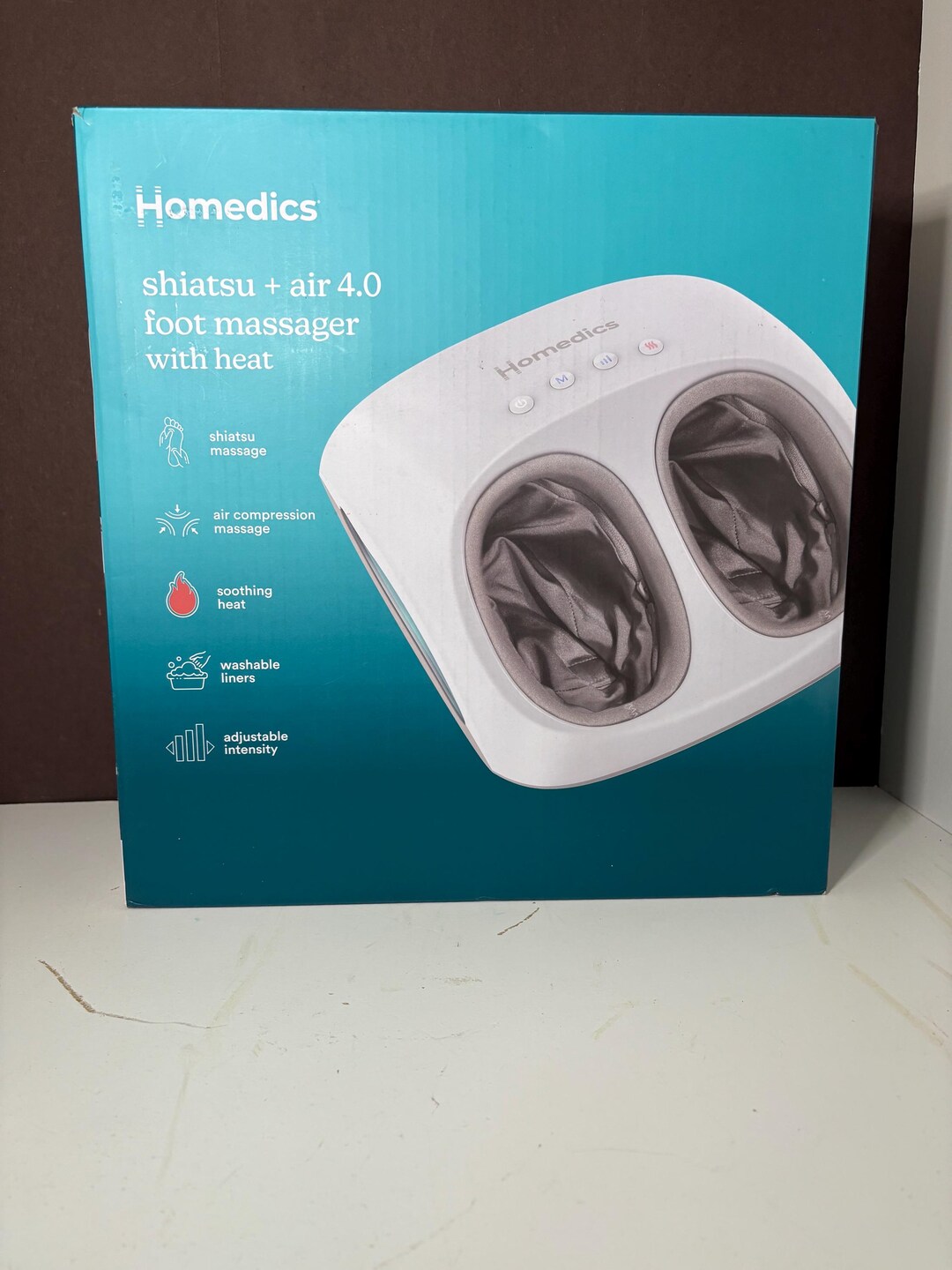 Homedics Shiatsu Air 4.0 Foot Massager With Heat - Etsy