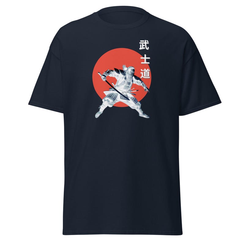 Bushido Samurai T-shirt: Japanese Warrior Kanji Graphic - Etsy Australia