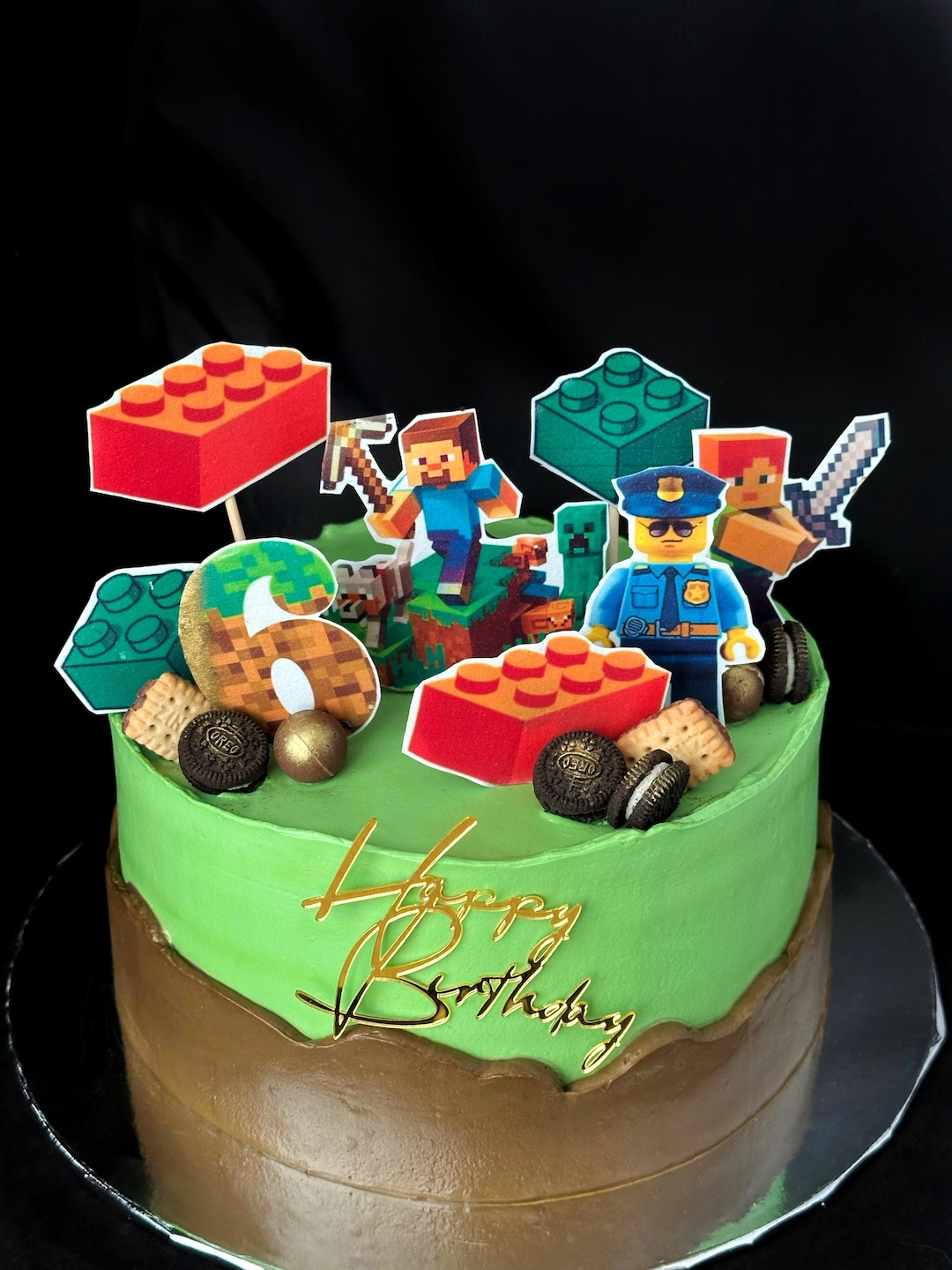 Personalized Edible Cake Topper – Custom Photo Icing Sheet for ...