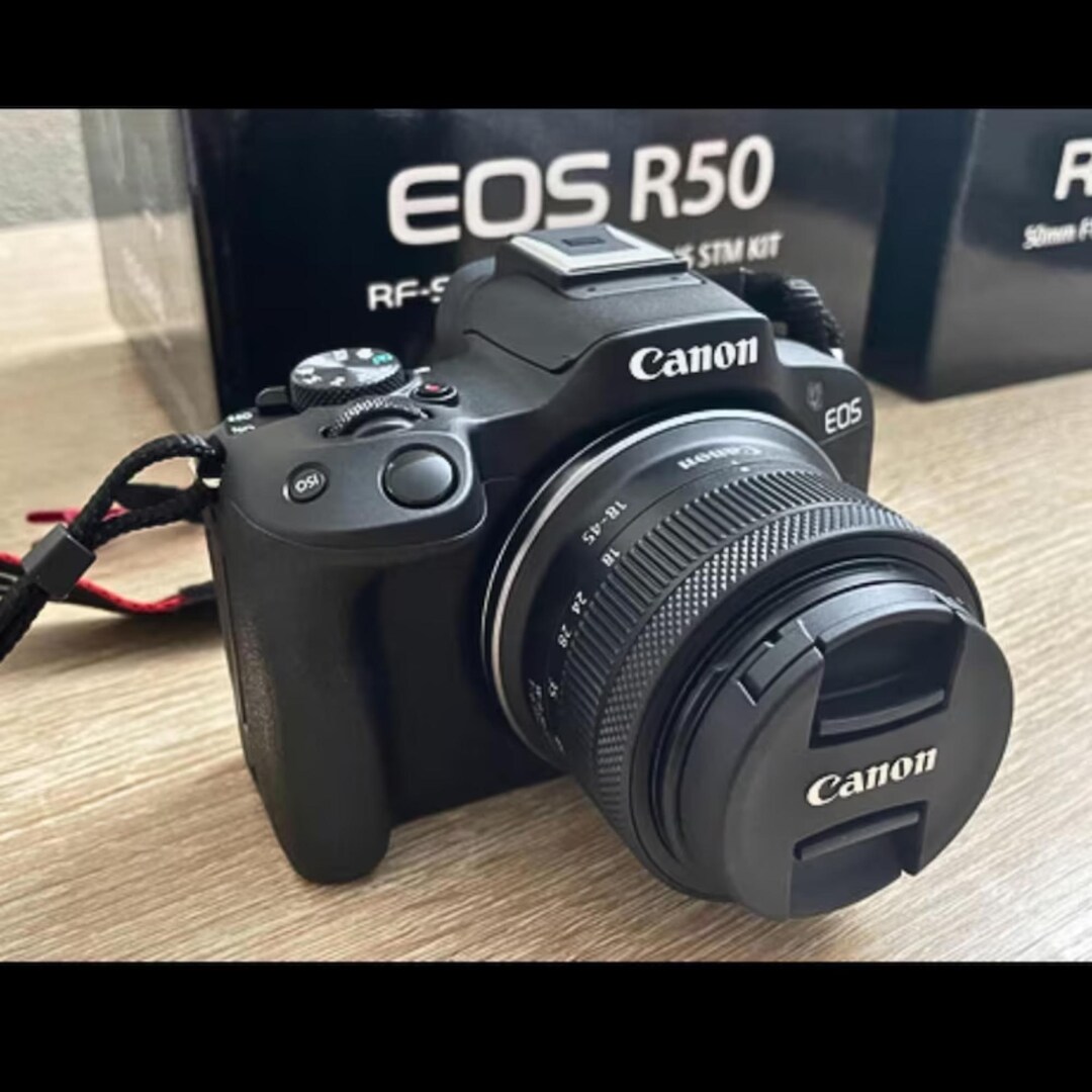 Canon EOS R50 Mirrorless Camera Kit – Dual RF-S Lenses, 24.2MP, 4K UHD ...
