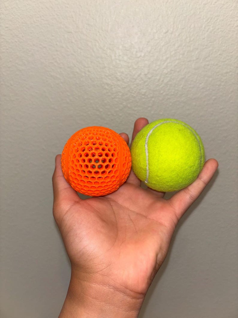 Airless Tennis Ball (bounces Better Then A Real Ball) - Etsy