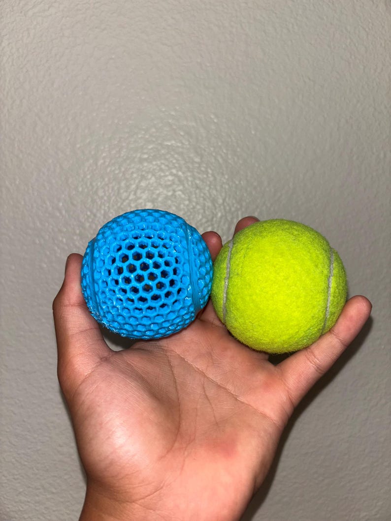 Airless Tennis Ball (bounces Better Then A Real Ball) - Etsy