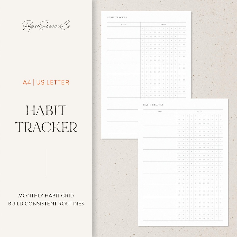 Calendar Consistency - Etsy