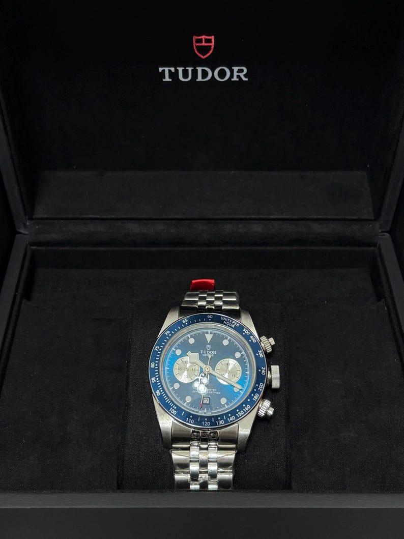 Vintage Tudor Geneva Stainless Steel Men's Watch - Preowned Swiss ETA ...