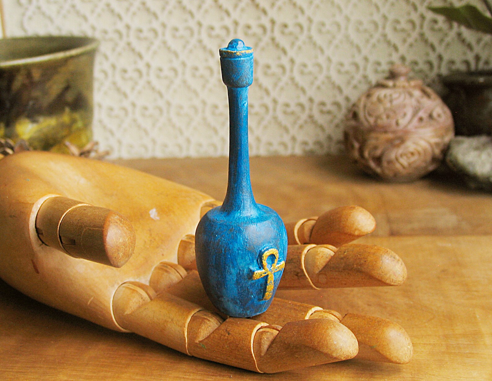 Nefer Symbolic Altar Icon Nefertem Ancient Symbol of | Etsy