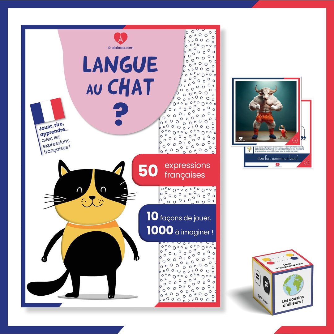 Learn French | FLE Game French Expressions | FLE Activity | Illustrated ...