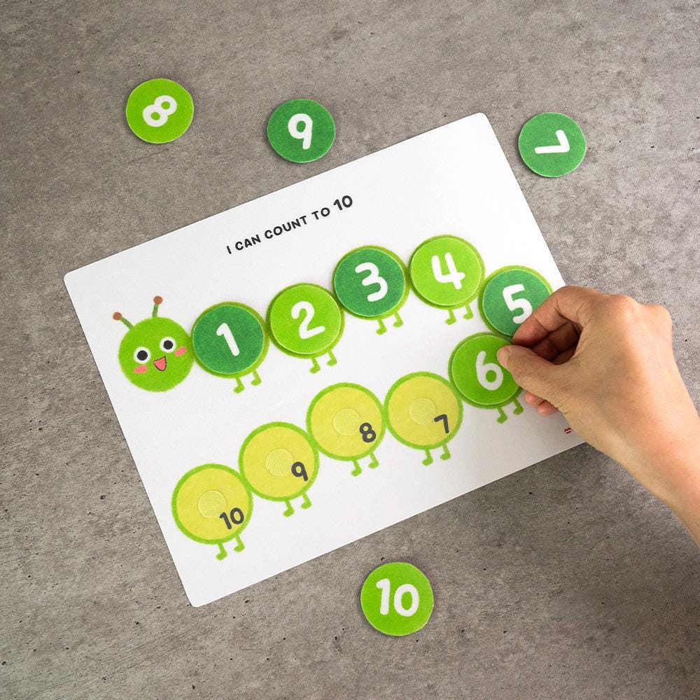 Number Matching 1-10 – Printable Counting Game, Math Activity ...