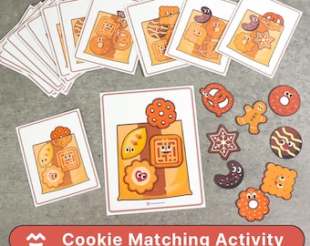 Cookie Matching Activity, Match Photographs of Delicious Cookies ...
