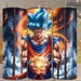 Goku Tumbler Wrap Digital Design Art - High Resolution Design Art - Etsy