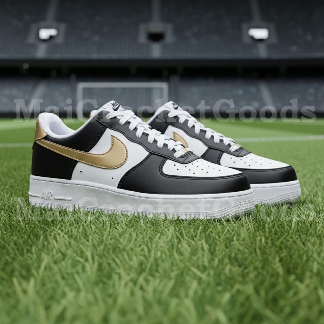 Custom AF1 Sport Shoes | Team Color Football Inspired Air Force One ...