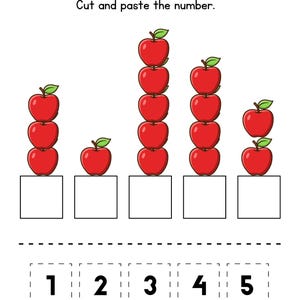 Pre School Mathematic Book for Your Kids - Etsy