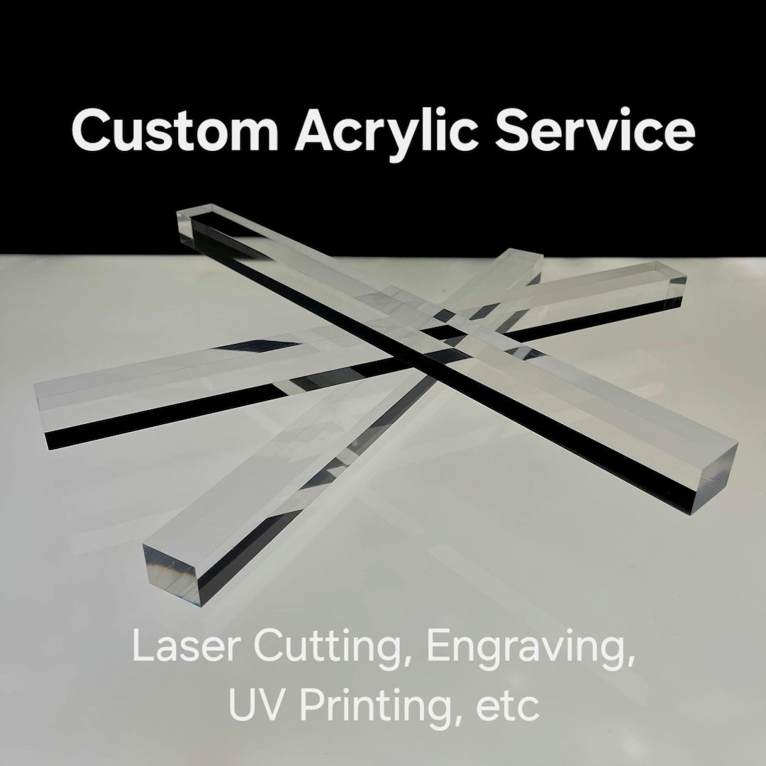 Custom Acrylic Services – Laser Cutting, Engraving and UV Printing and ...