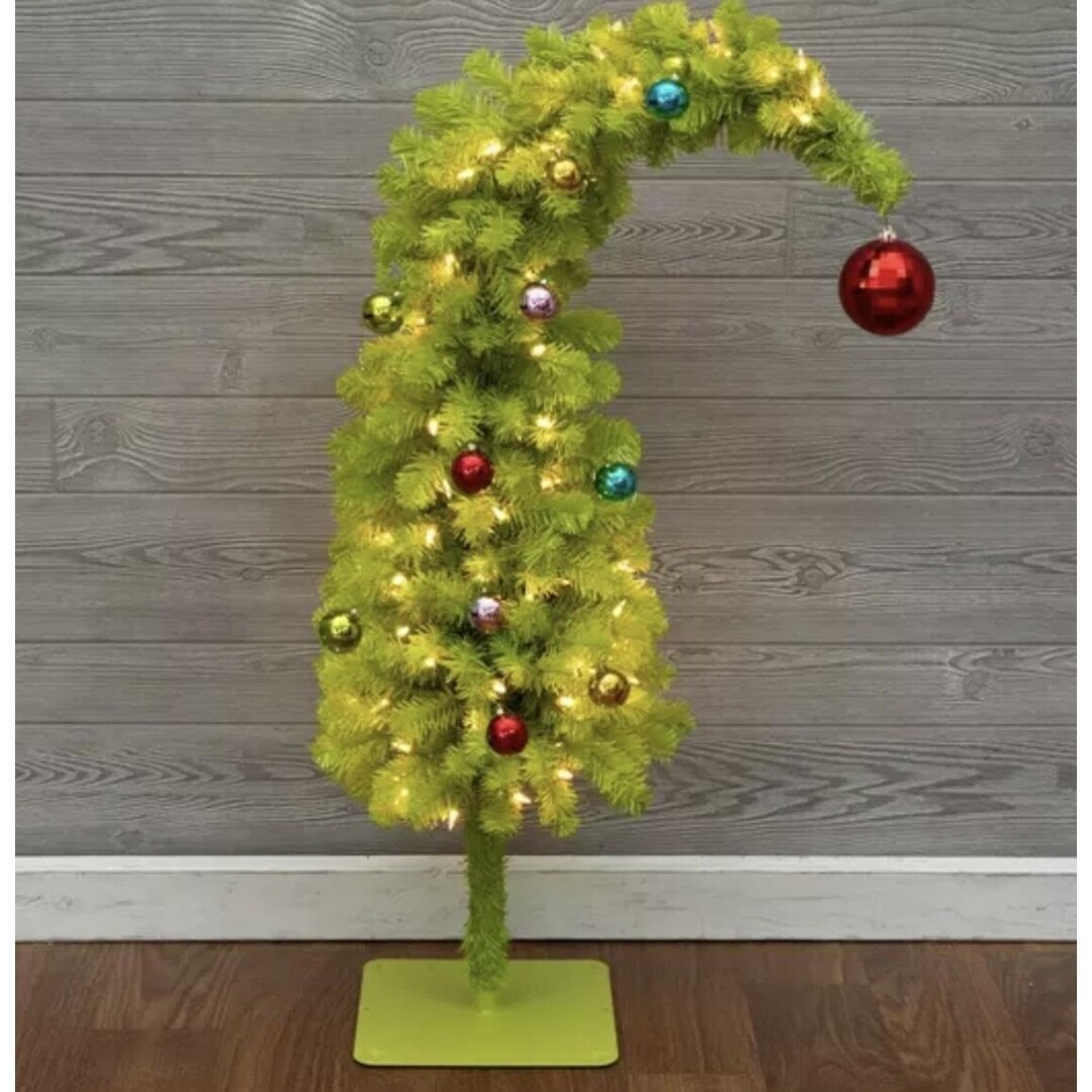 Whimsical GRINCH Pre-lit Christmas Tree - 3 Ft - Etsy