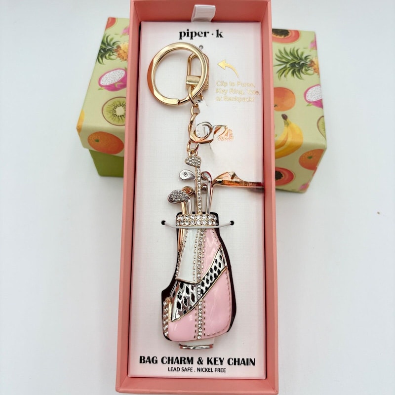 Piper K Bag Charm - Etsy
