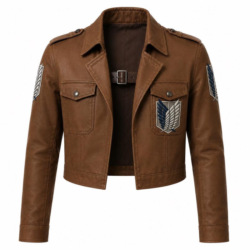 Brown Anime Coat - Etsy UK