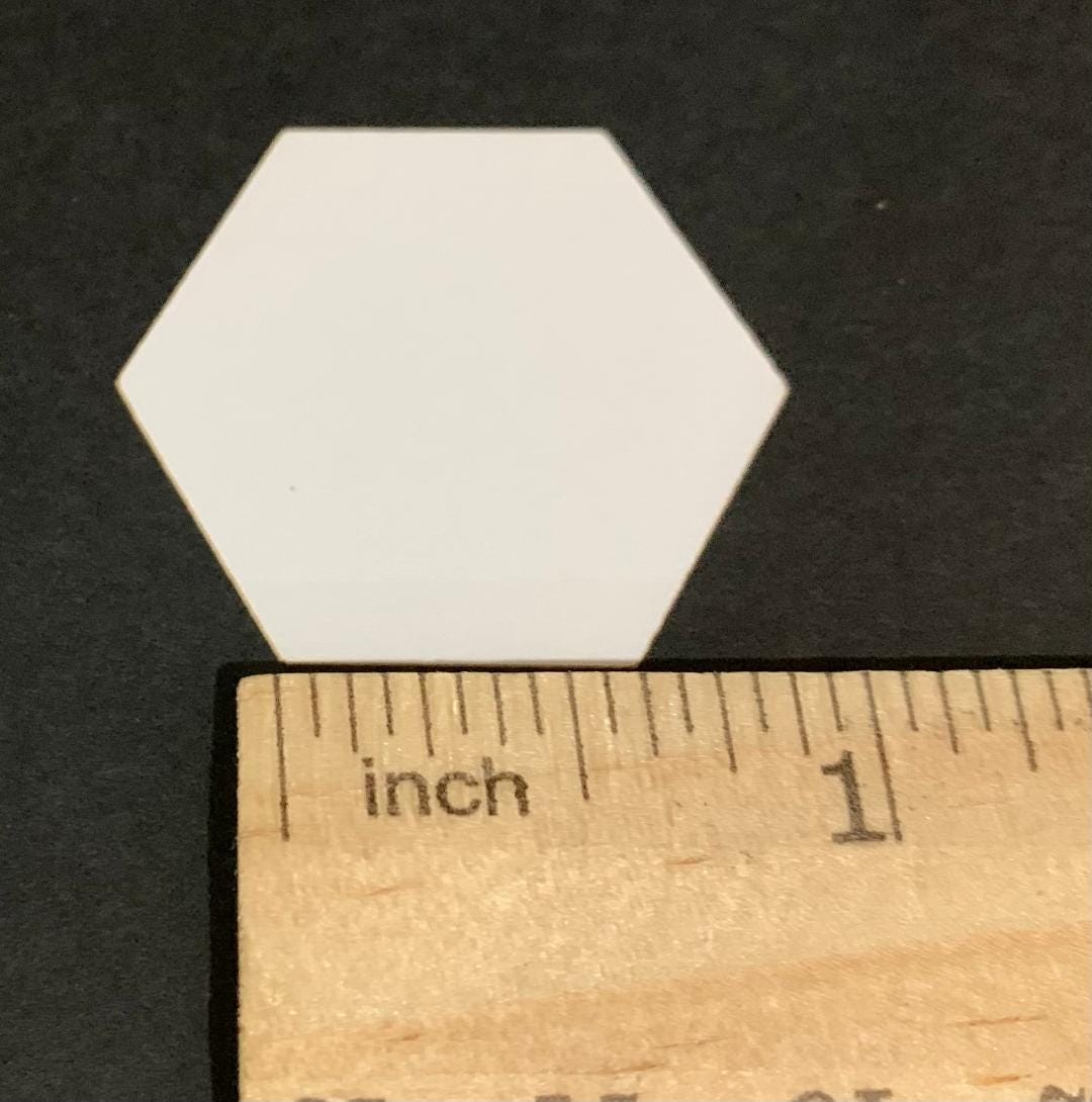 Hexagon English Paper Piecing Laser Cut for Quilting / Sewing 200gsm ...