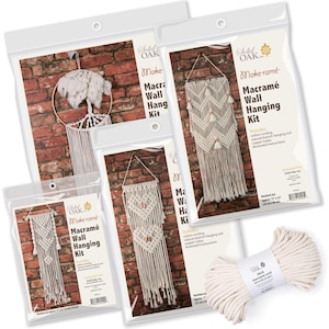 Best Sellers Macramé Bundle - Wall Hanging Kits 2 - Etsy