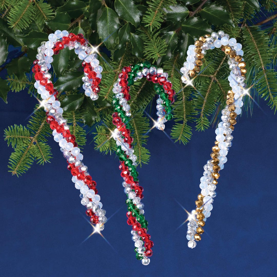 Nostalgic Christmas™ Ornament Kit - Candy Canes - Etsy