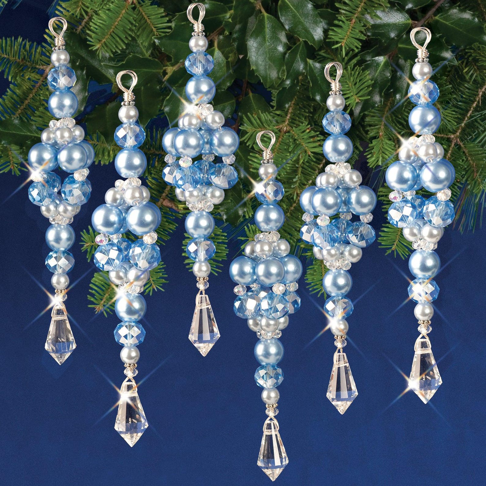 Nostalgic Christmas™ Ornament Kit - Blue Ice Drops - Etsy