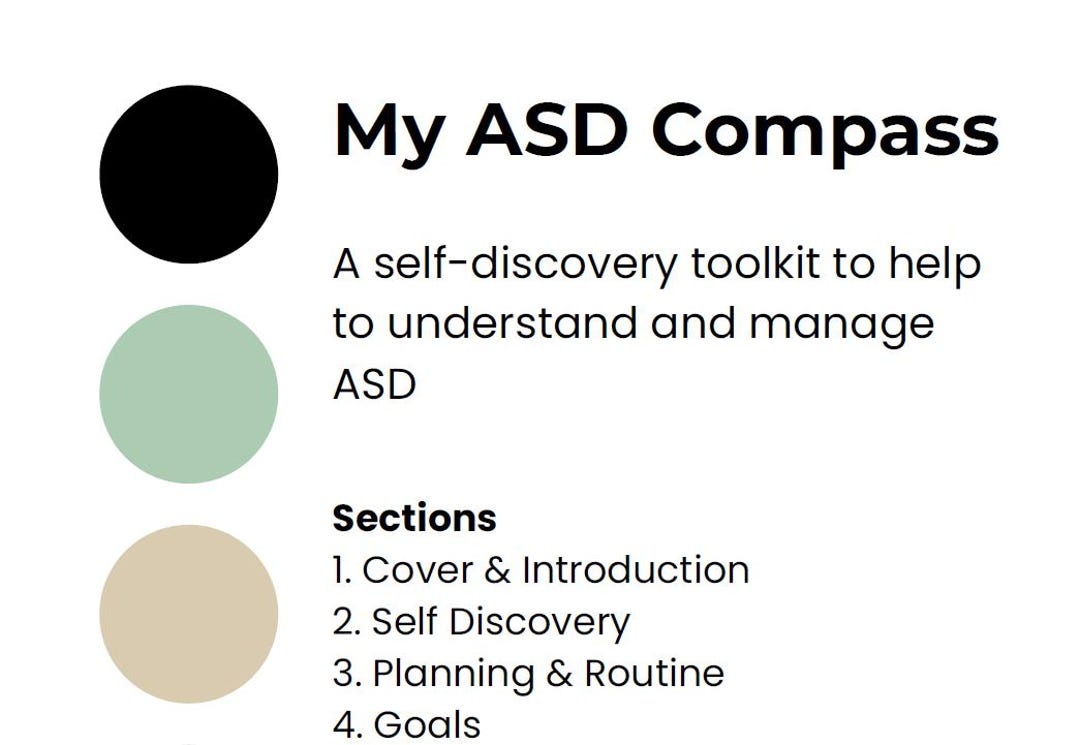 The ASD Autism Toolkit: A Self-discovery Planner and Management Tool - Etsy