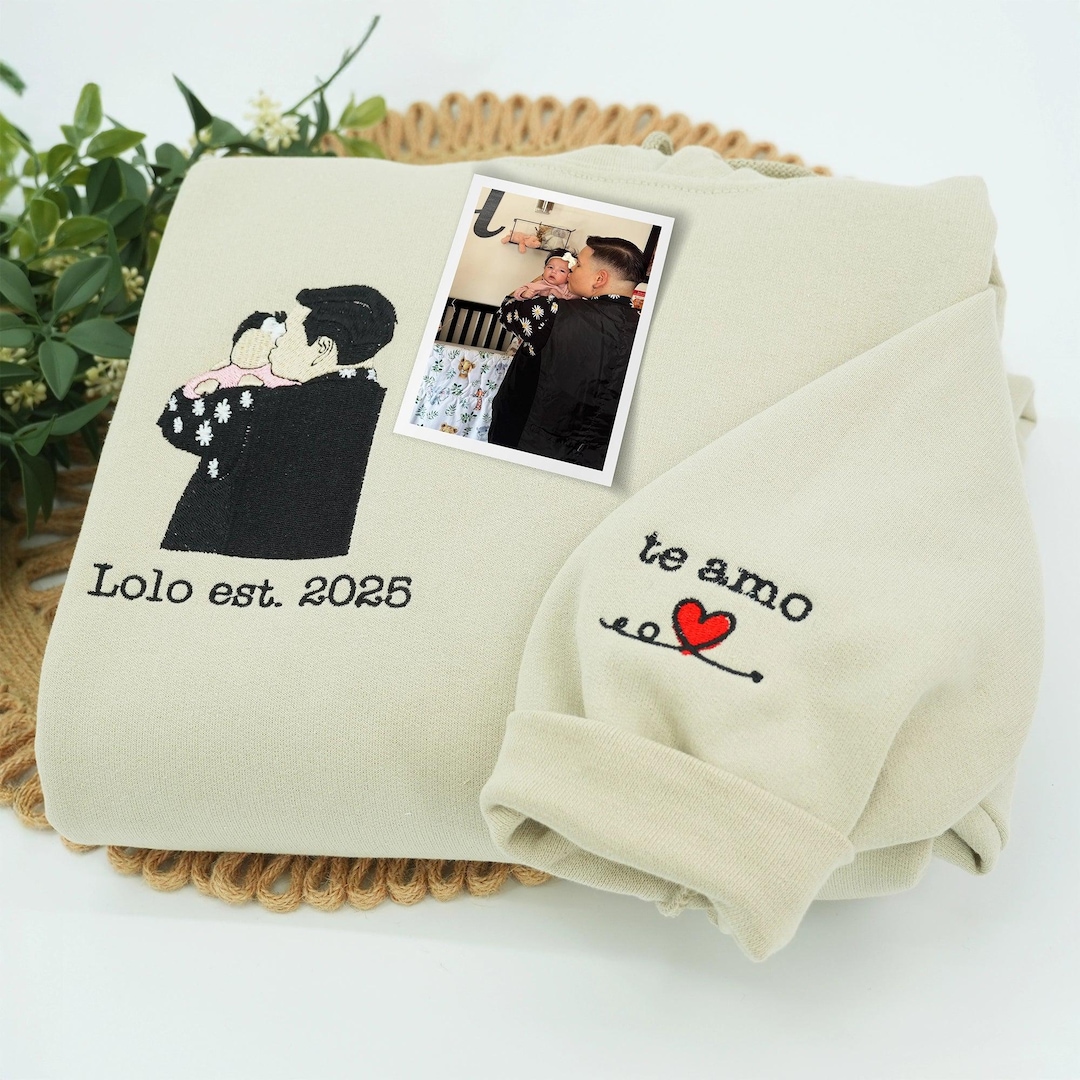 Embroidered Dad Shirt, Custom Embroidered Father Tshirt, Custom Father ...