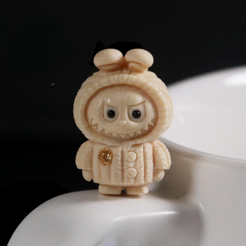 Gold Labubu Pendant - Etsy