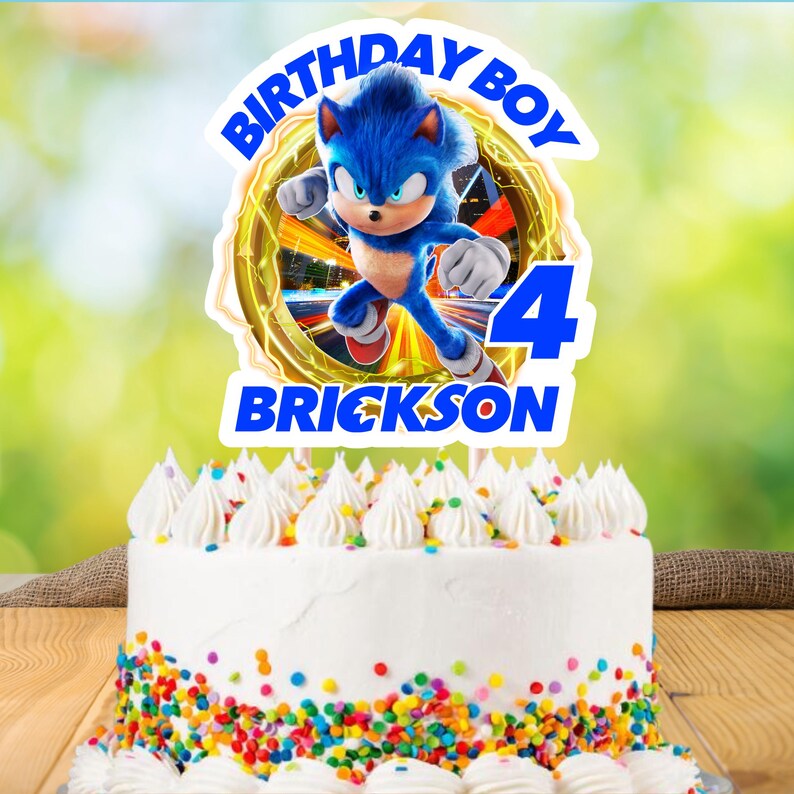 Editable Sonic the Hedgehog PNG, Sonic PNG, Instant Download, Sonic ...