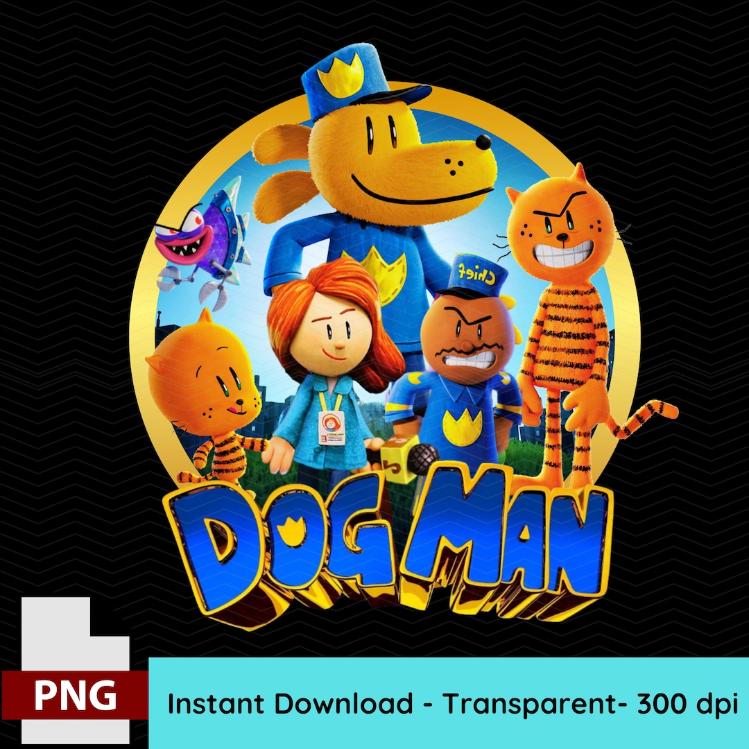 Dog Man Movie PNG, Dog Man Png, Artwork, High Quality, Transparent ...