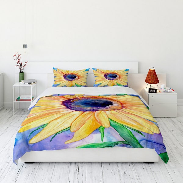 Sunflower Bedding - Etsy