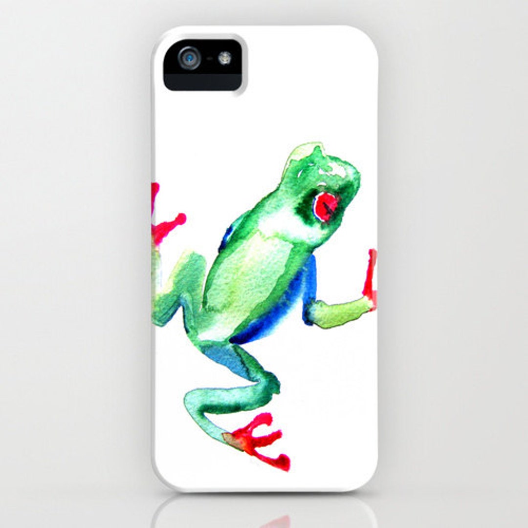 Tree Frog Phone Case - Wildife Painting - Designer iPhone Samsung Case ...