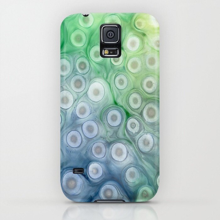 Geometric Phone Case Abstract Watercolor Painting Designer | Etsy