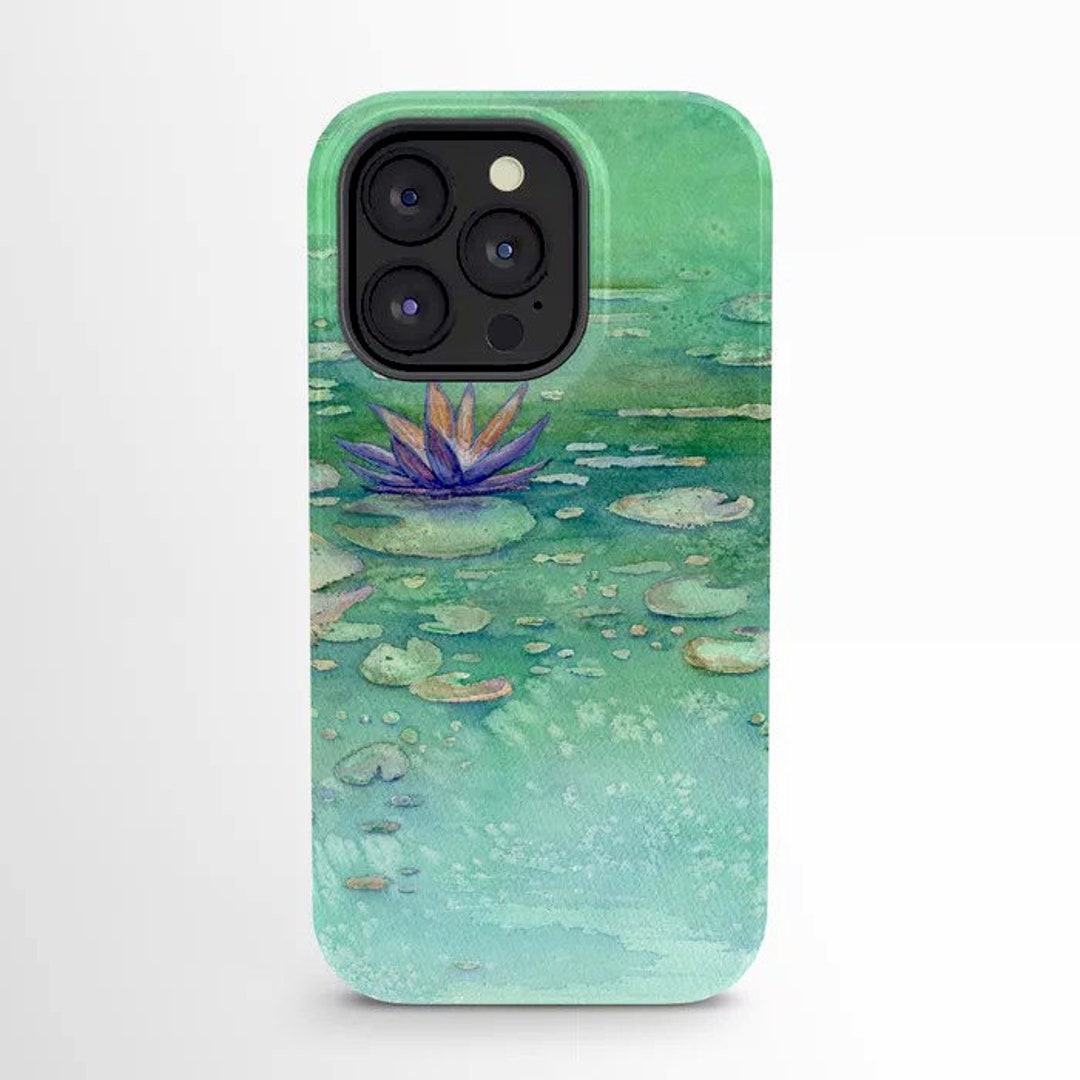 Lotus Garden Phone Case - Zen Floral Cell Phone Cover - Designer iPhone ...