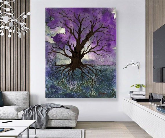 Gothic Tree Painting