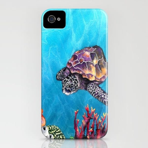 Turtle Phone Case - Etsy