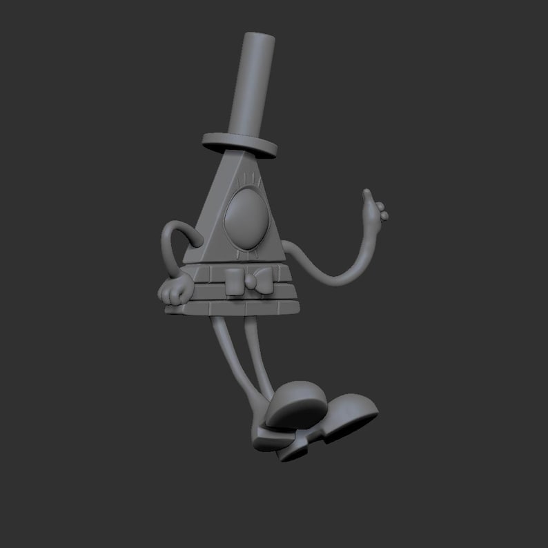 Bill Cipher Gravity Falls Figure – 3D Print File - Etsy