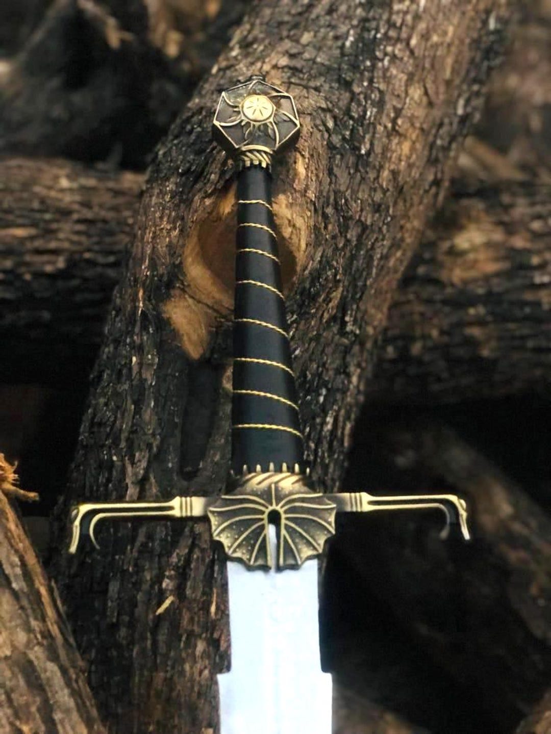 Handmade Blackfyre Sword - Narsill Sword Viking Medieval Large Blade ...