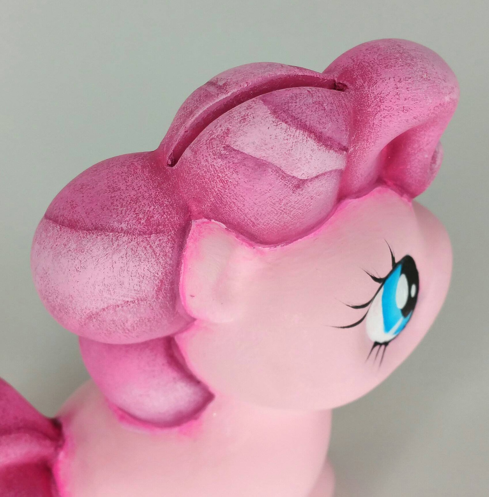 Custom Pinky Pie MLP Piggy Bank My Little Pony Handmade Clay | Etsy
