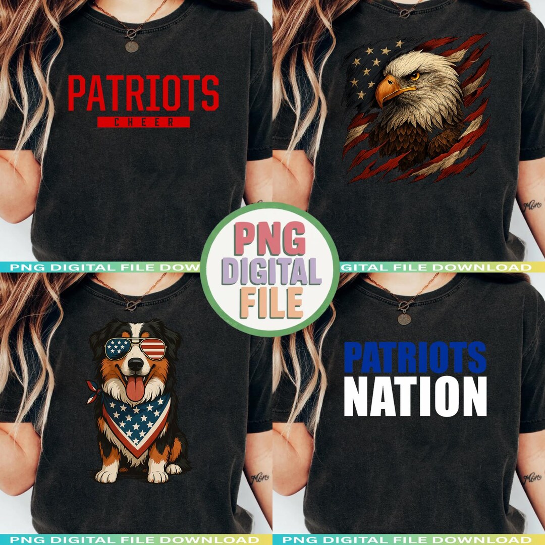 Bald Eagle PNG Bundle, American Flag Vintage Australian Shepherd, Owen ...