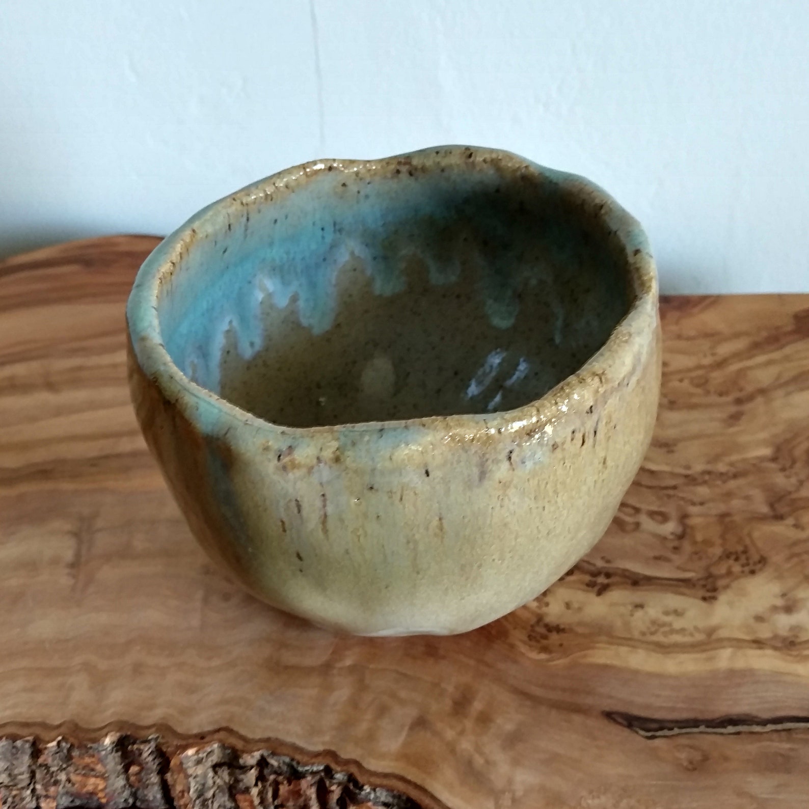 Handmade Rustic Large Ceramic Pinch Pot Bowl | Etsy