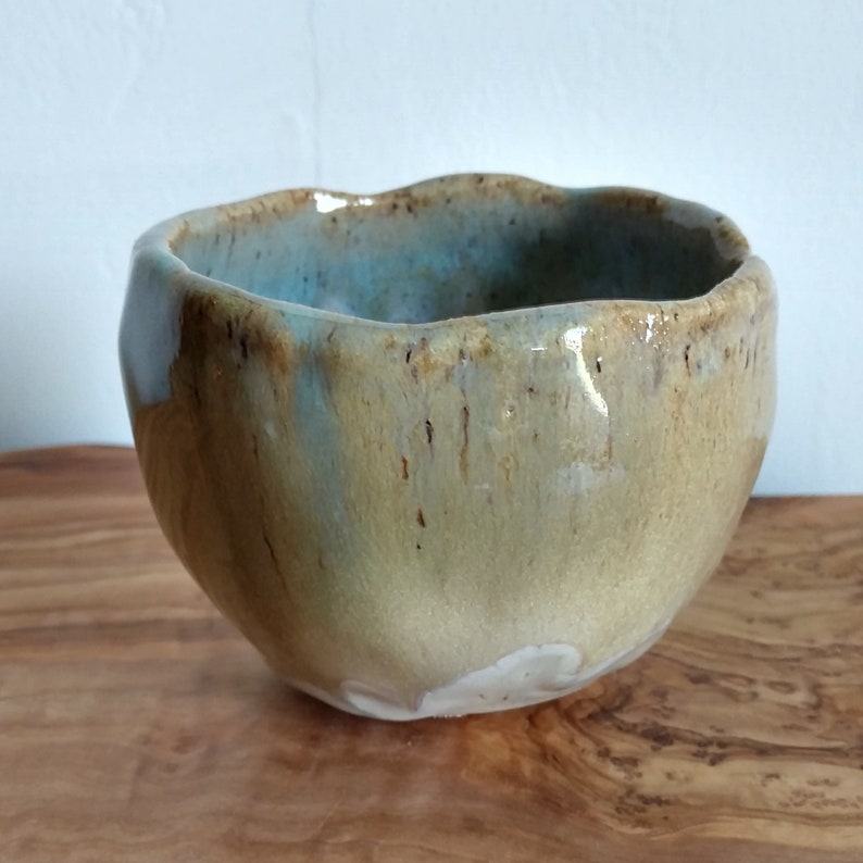 Handmade Rustic Large Ceramic Pinch Pot Bowl | Etsy