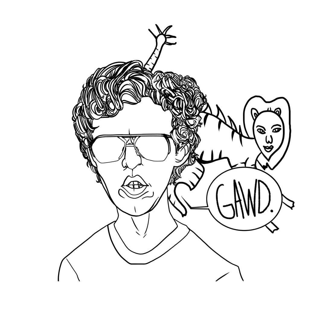 Napoleon Dynamite T-shirt, "gawd", Meme Shirt, Funny - Etsy