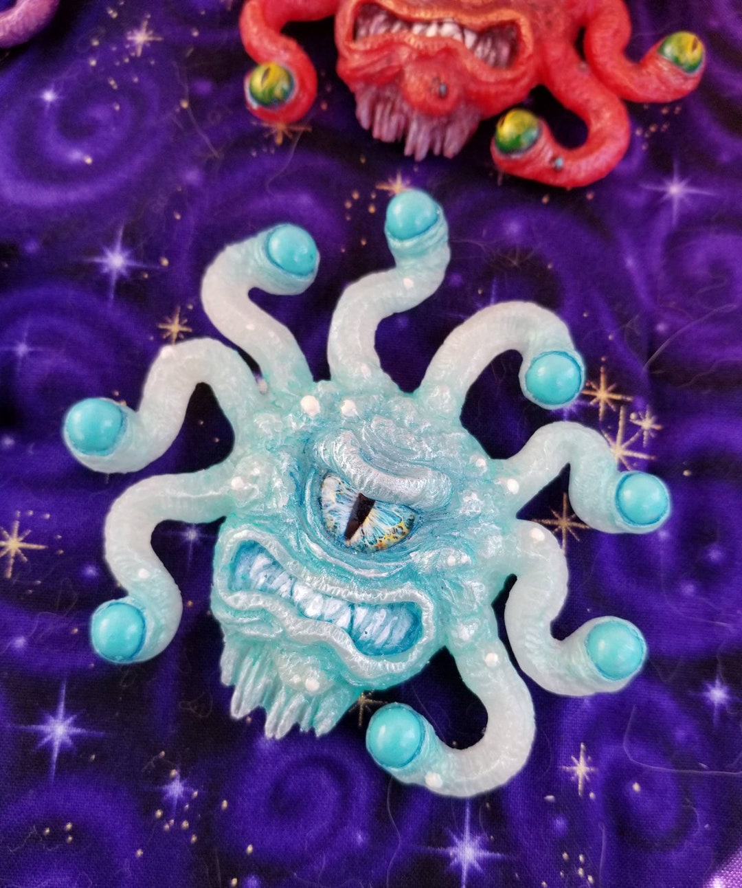 Beholder Kin Magnet 'glow in the Dark With Blue Eyes' - Etsy