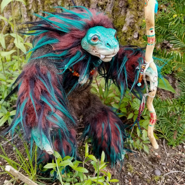 Animal Art Doll - Etsy