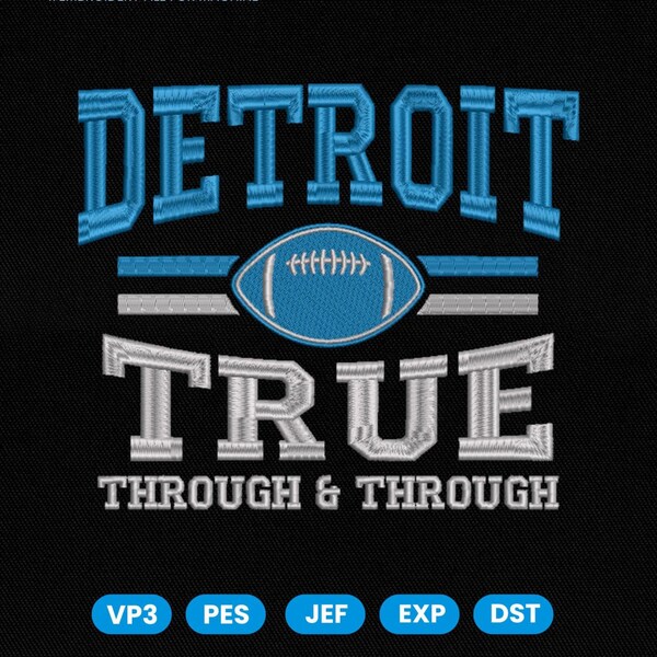 Detroit Embroidery - Etsy