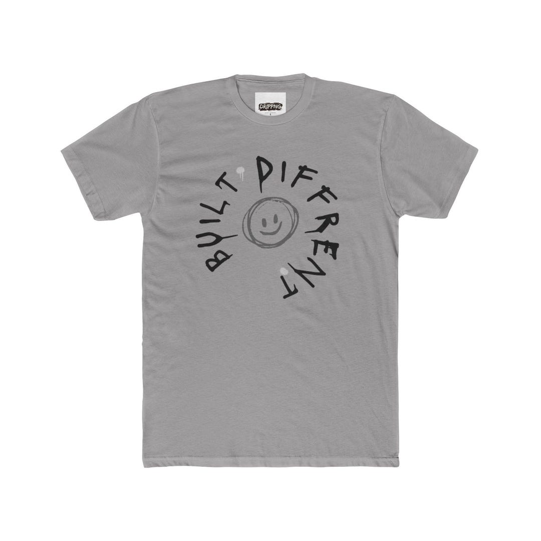 Unisex Tee, Gen Alpha Slogan Shirt, Built Different Graphic Tee, Cotton ...