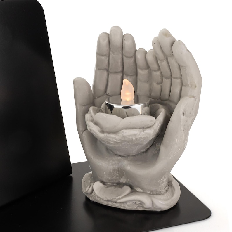 Personalised Grave Memorial Plaque With Candle Holder | Custom Name ...