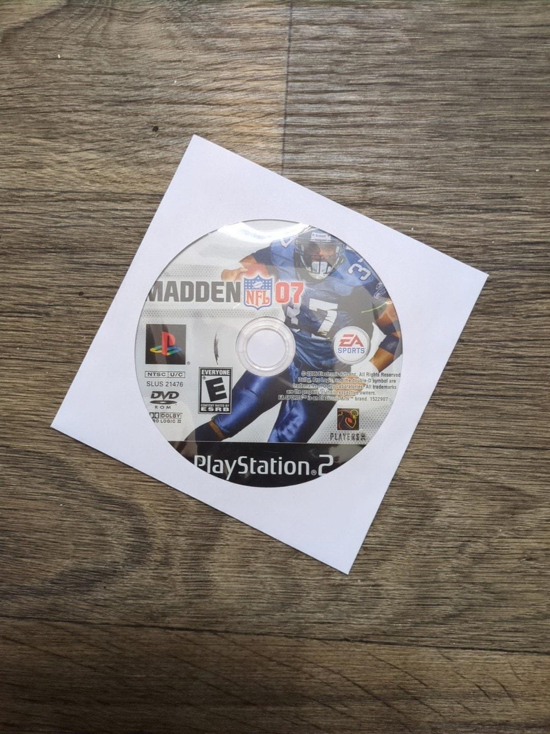 Madden NFL 07 (sony Playstation 2, 2006) Disc Only - Etsy