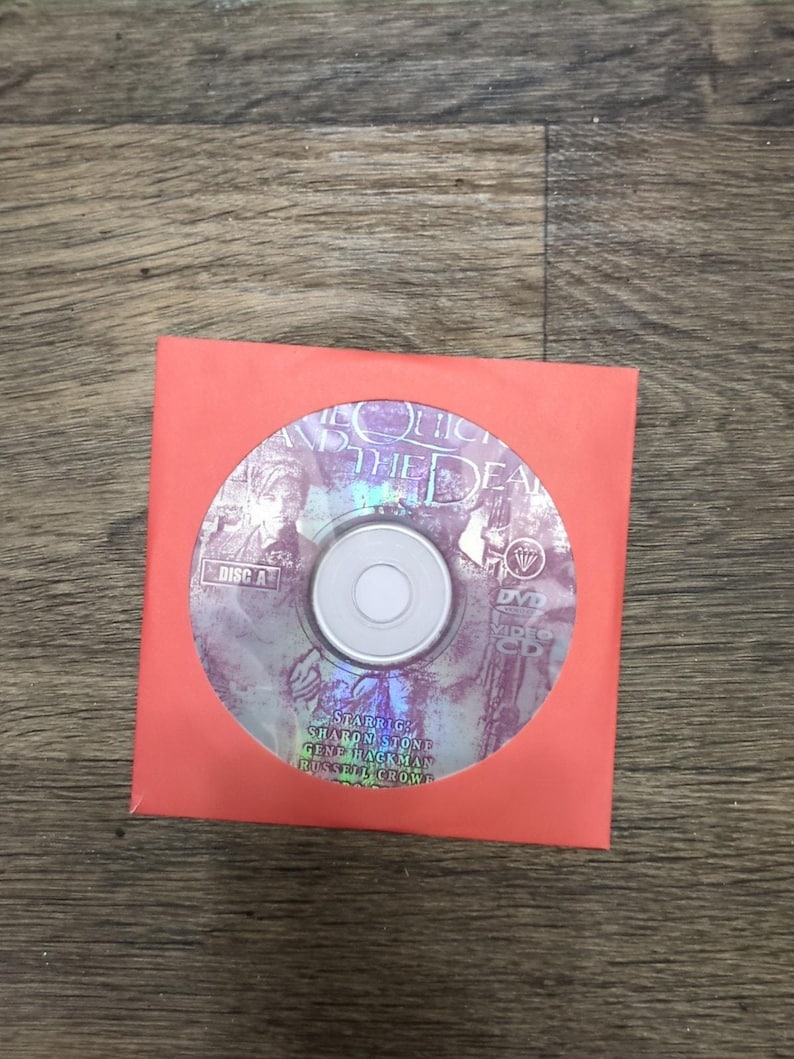 The Quick and the Dead VCD Discs Only - Etsy