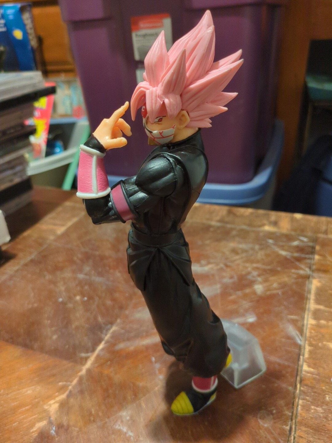 Anime Dragon Ball Z Super Saiyan Zamasu Rose Black Goku Figure Statue ...