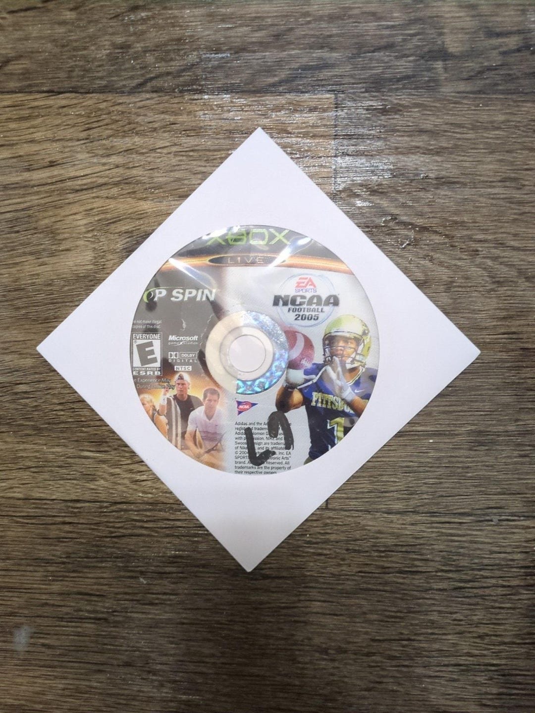 NCAA Football 2005 / Top Spin Combo (microsoft Xbox, 2004) Disc Only - Etsy